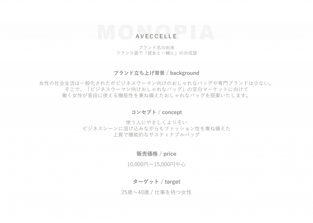 ブランド | MONOPIA
